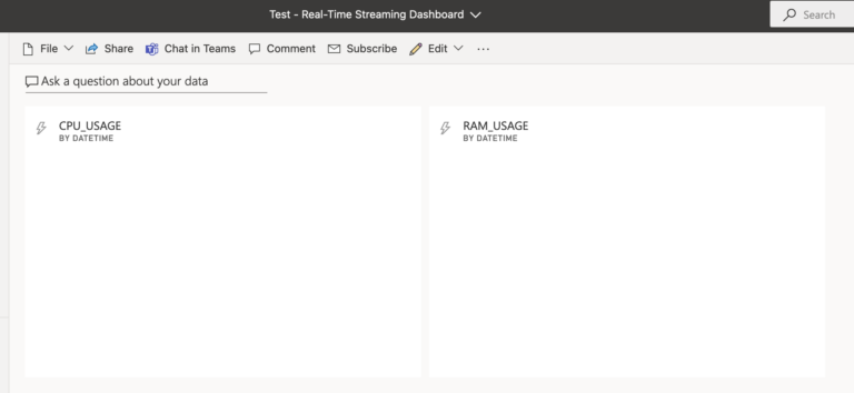 Real-Time Streaming in Power BI with Push Datasets