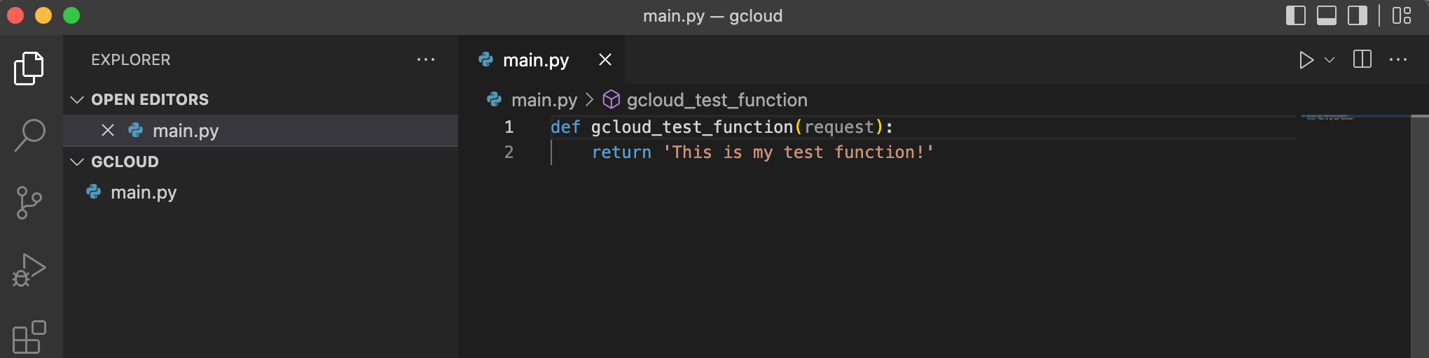 Deploying a Cloud Function using the Google Cloud CLI Deploying a Cloud Function using the Google Cloud CLI